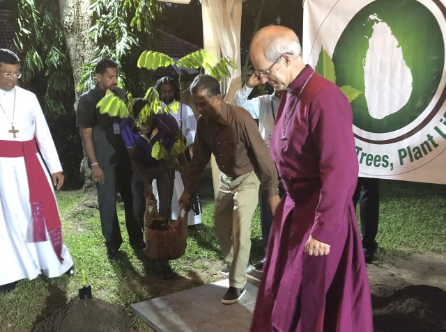 Tree Planting Archbishop of Canterbury